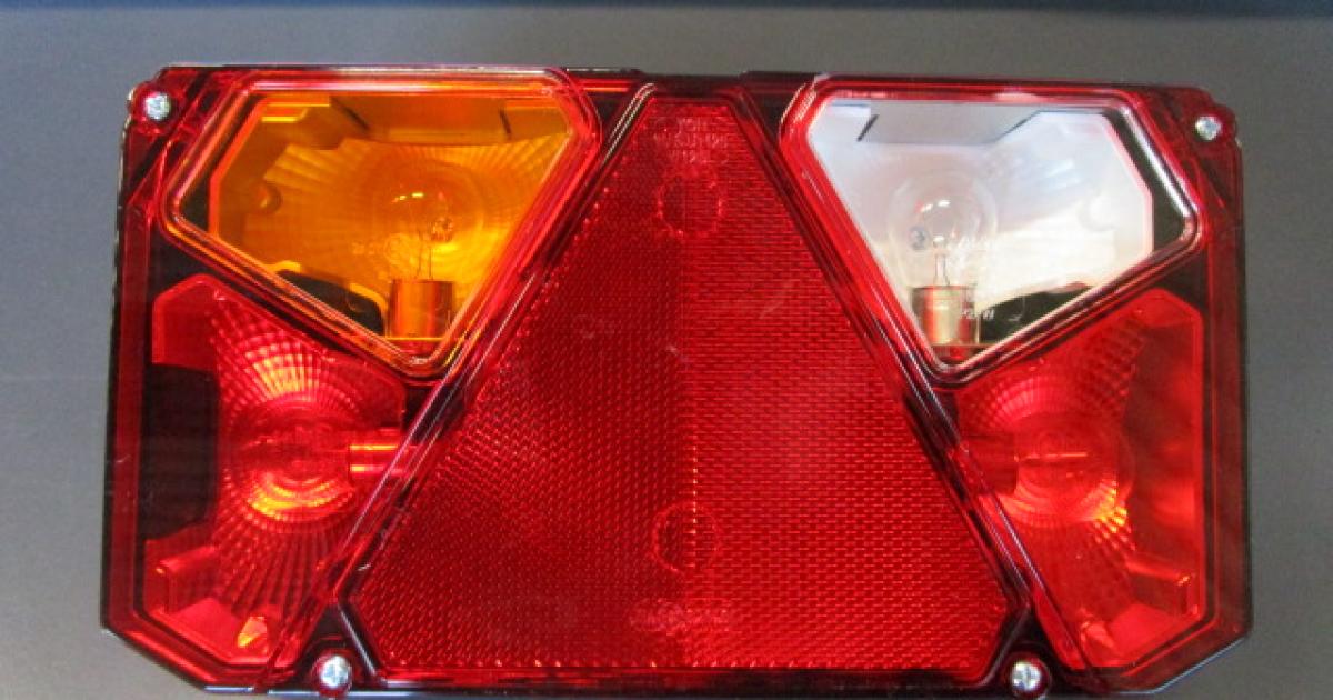 Heckleuchte WAS2017 komplett links | HUMER Anhänger