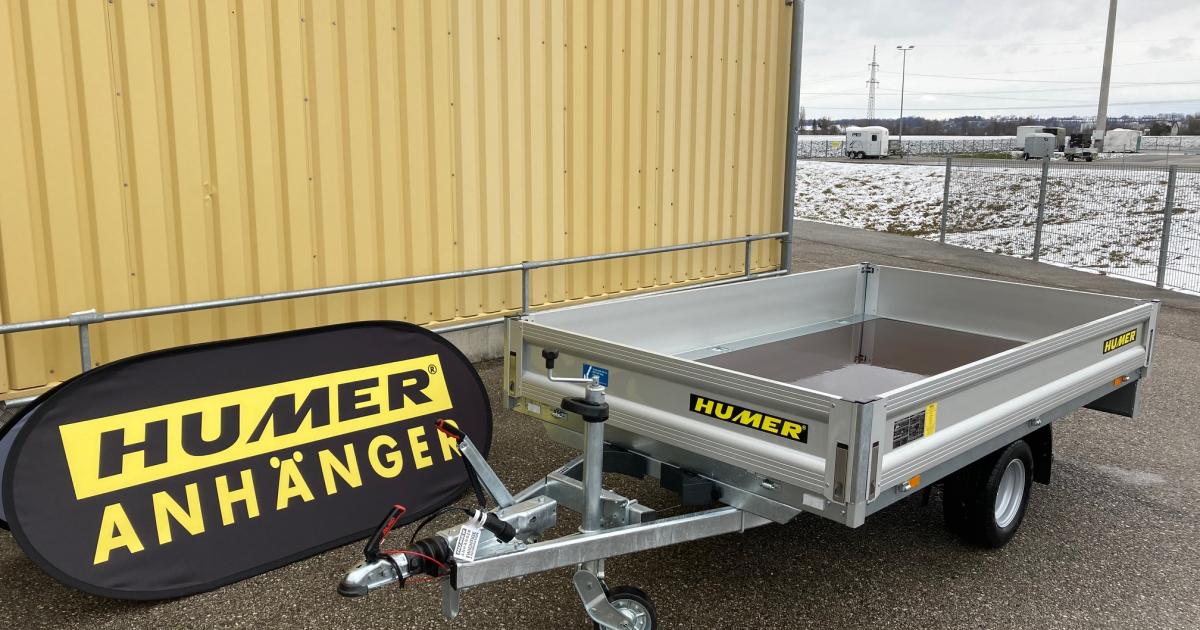 Hochlader P 275 275x149x30 1350kg 10" (WUF1J4500R0215881) | HUMER Anhänger