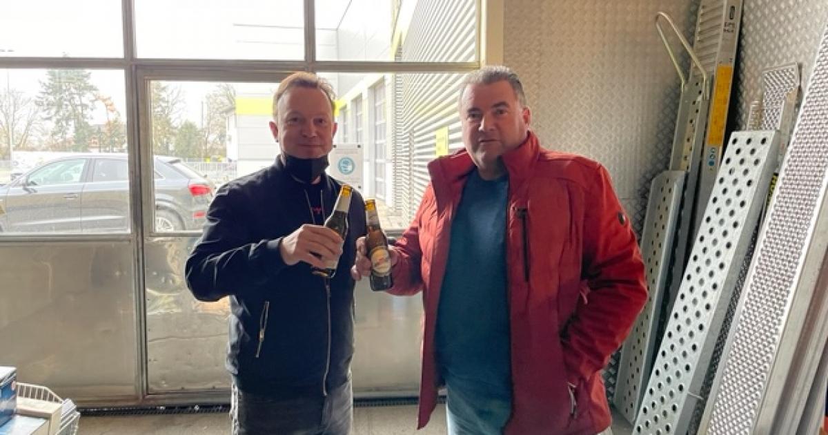 Herr Matthias Döllerer in der HUMER Serviceabteilung | HUMER Anhänger